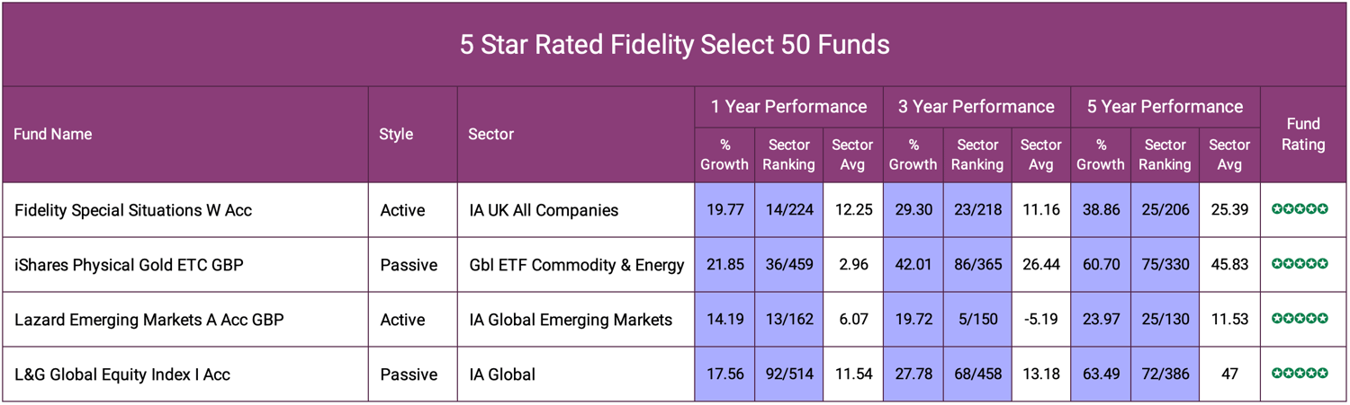 Fidelity Select 50 Fund Review